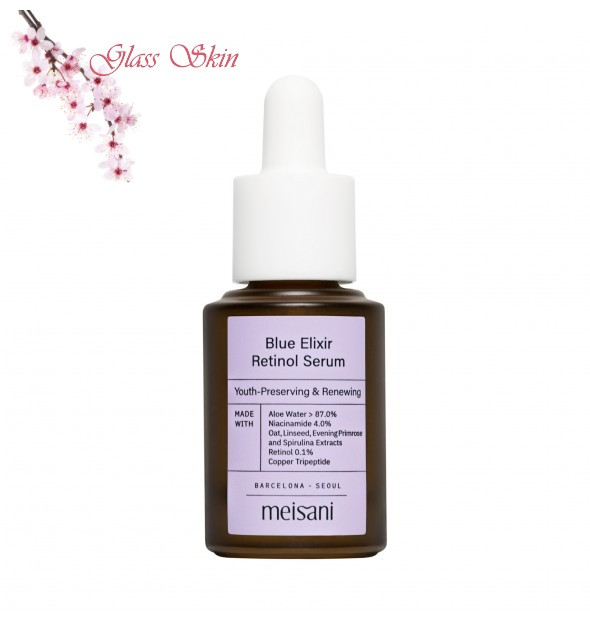 MESANI Blue Elixir Retinol- Niacinamida - Tripéptidos :: Glass-Skin